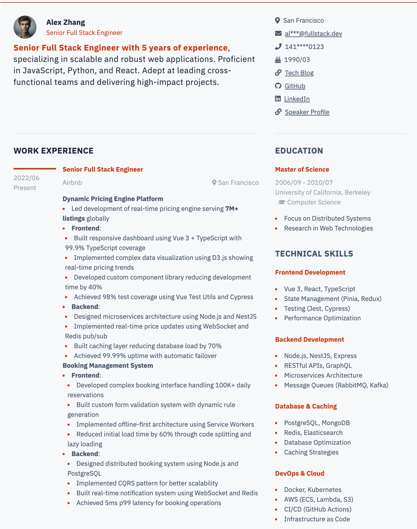 TailwindResume: Create a Golden Resume for Internet Professionals in 5 ...