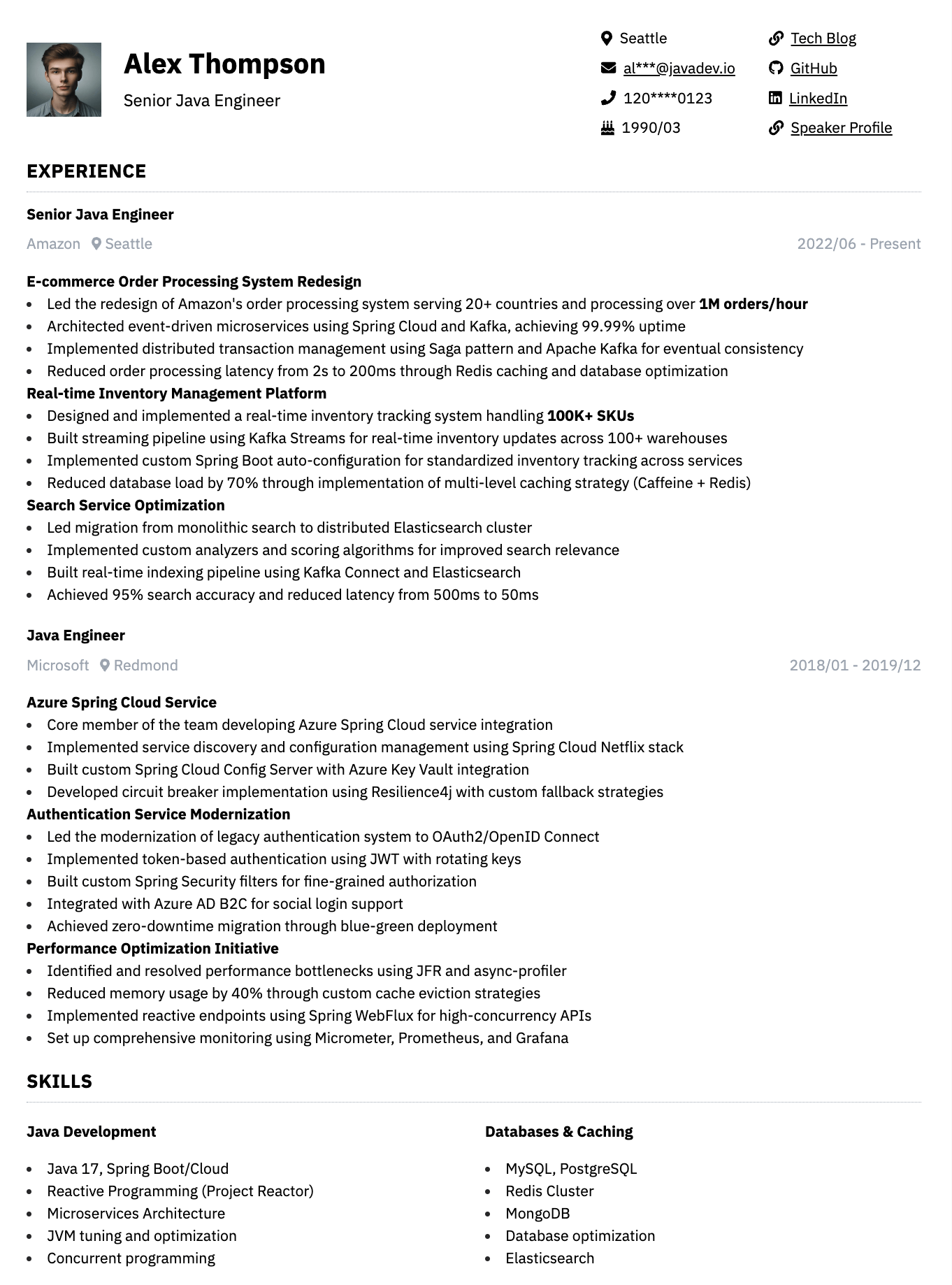 TailwindResume: Create a Golden Resume for Internet Professionals in 5 ...