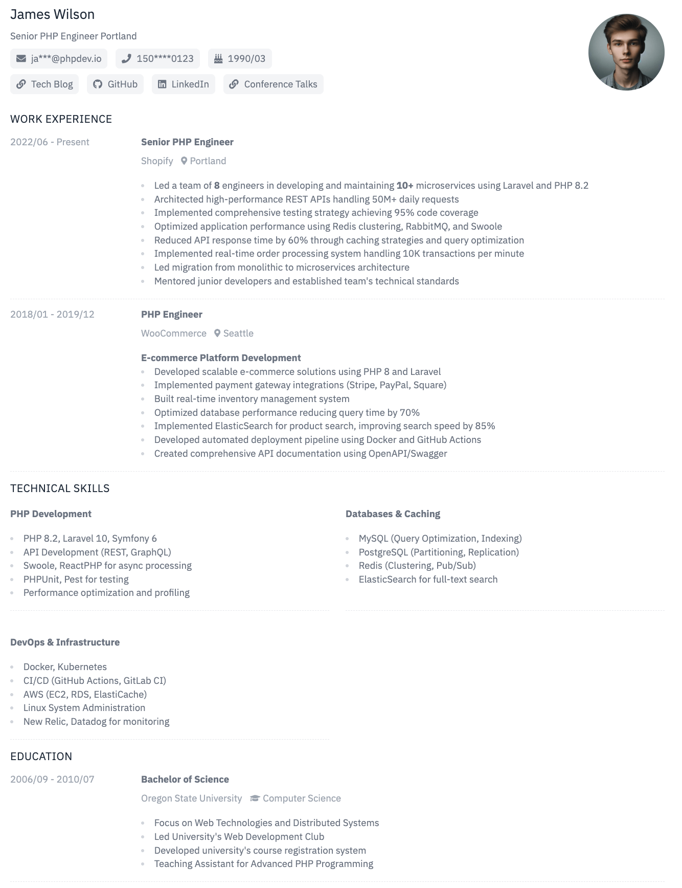 TailwindResume: Create a Golden Resume for Internet Professionals in 5 ...